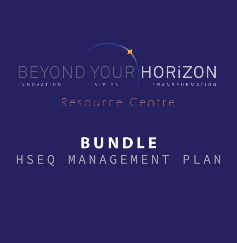 HSEQ Management Plan Bundle - Beyond Your Horizon - Resource Centre